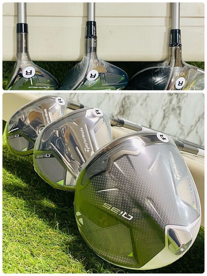 TaylorMade Qi35 MAX Lite Golf Club Set 10pcs 1W 5W 4UT 6-SW R Flex RH ...