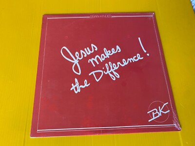 Brian Kinder Jesus Makes The Difference Brand New Sealed gospel LP 1984 ...