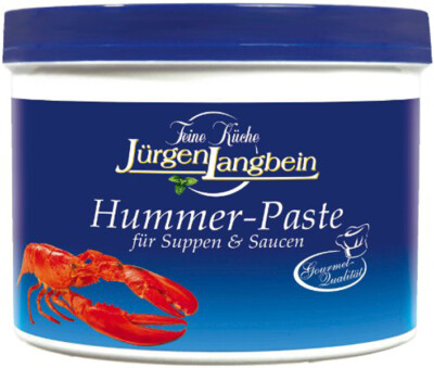 Jürgen Langbein Gourmet Hummer Paste Suppen und Saucen 500g 3er Pack ...