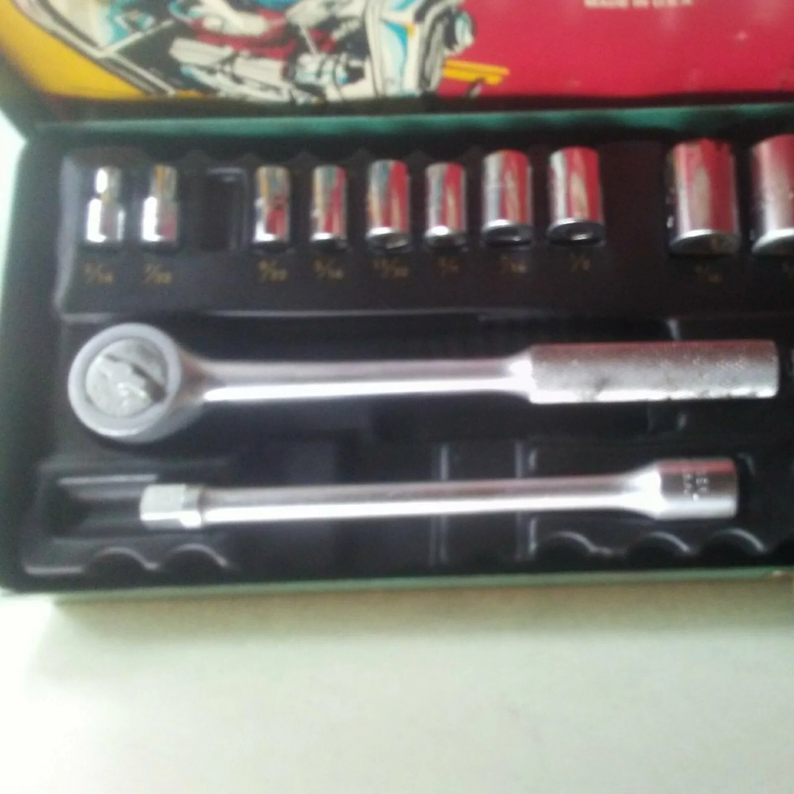 Vintage 1960s Challenger by Proto 23 Piece SAE 3/8" Drive Socket Tool ...