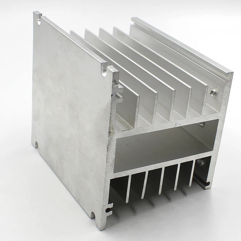 Single Phase Solid State Relay Heat Sink Aluminium Heat Sink Base ...