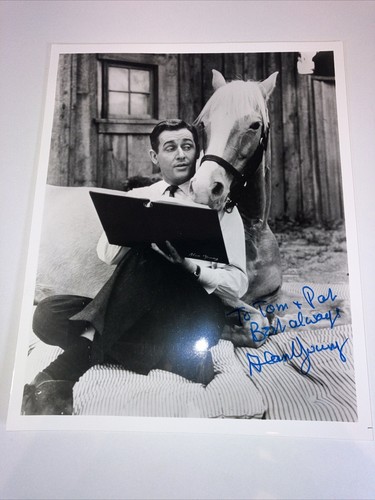 Alan Young Autographed Photo Actor "Mister Ed" TV Series 8x10 (Original ...