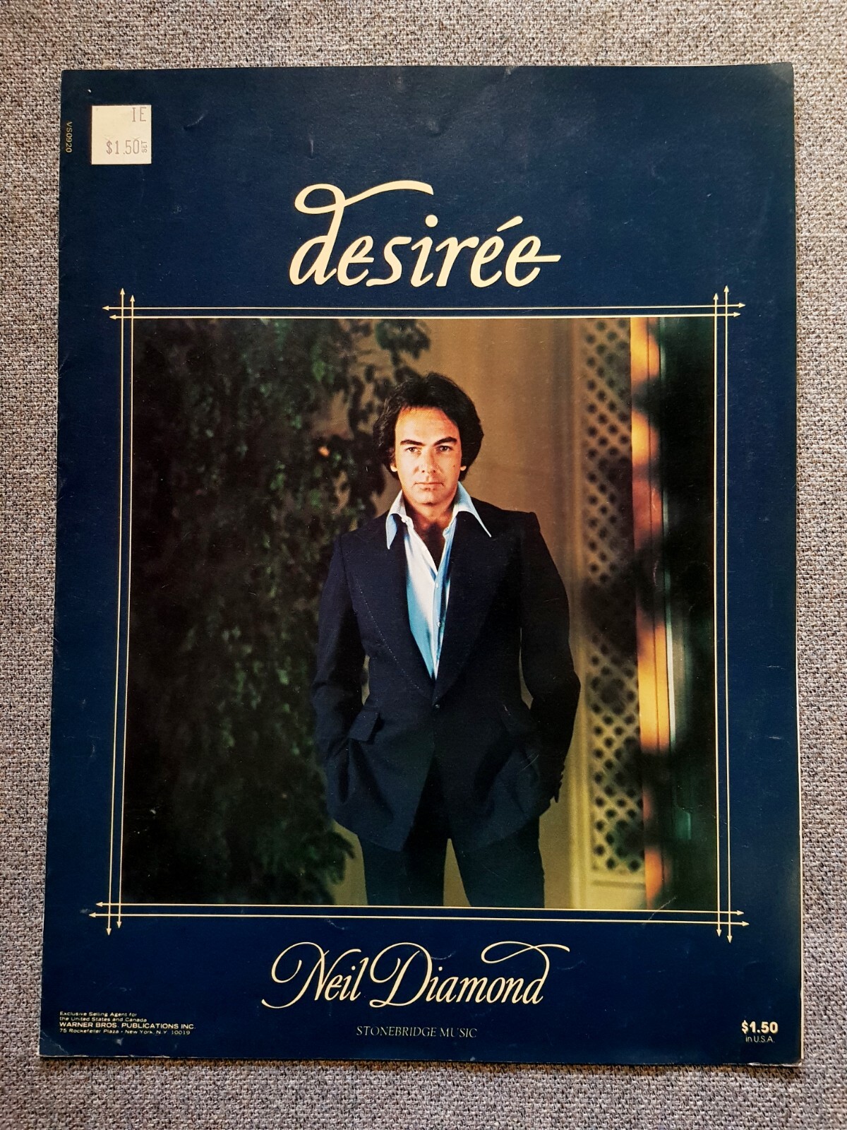 Desiree Written & Performed by Neil Diamond (Stonebridge Music 1977) | eBay