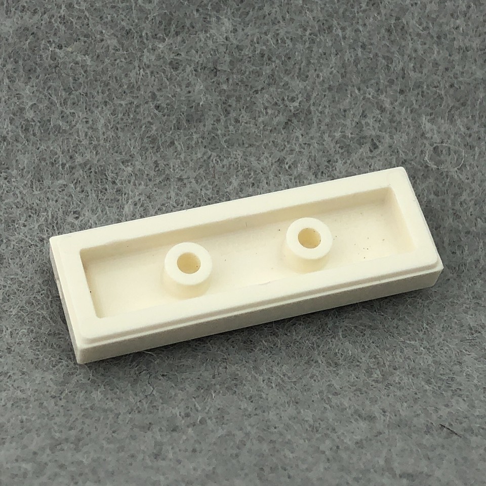 LEGO 63864pb161 White Tile 1 x 3 W/ 'PADDY' & 2 Dark Blue Horses ...
