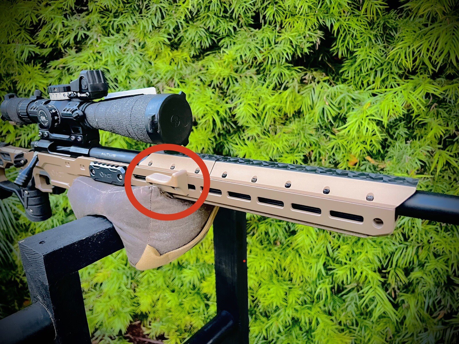 MDT Acc Elite/ Acc Premier / Acc Premier Gen M Lok Thumb Rests (FDE ...