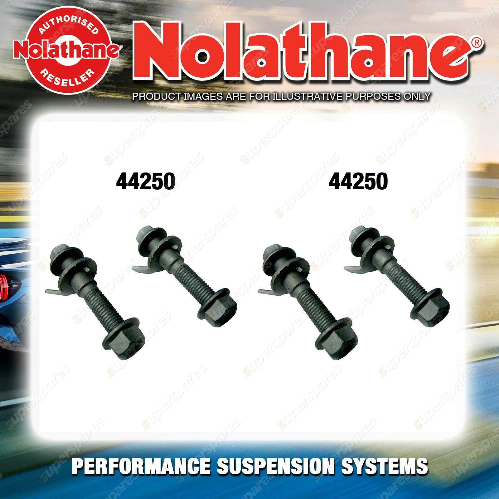 Nolathane Camber adjusting bolt kit for MAZDA 323 BA BH 4/6CYL 7/1994-9 ...
