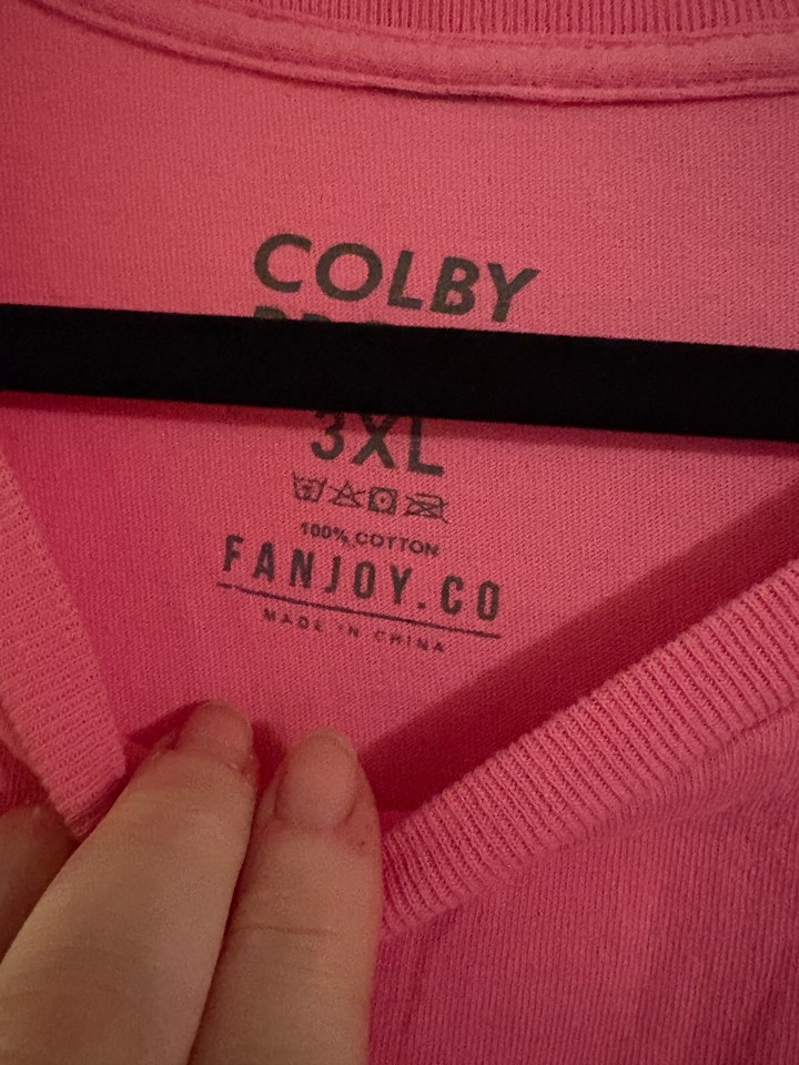 Sam & Colby Brock XPLR Fanjoy Skin pink tshirt - 3XL | eBay