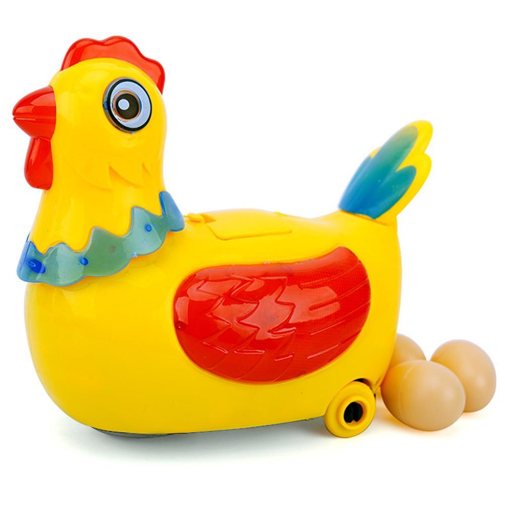 Hen Laying Eggs Toy Colorful Lights Electric Hen Toy For Easter Gift | eBay