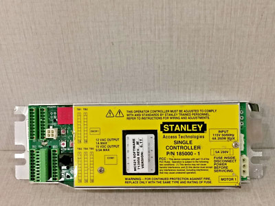 STANLEY 185000-1 MC521 REV.M/V.6.11 SINGLE CONTROLLER | eBay