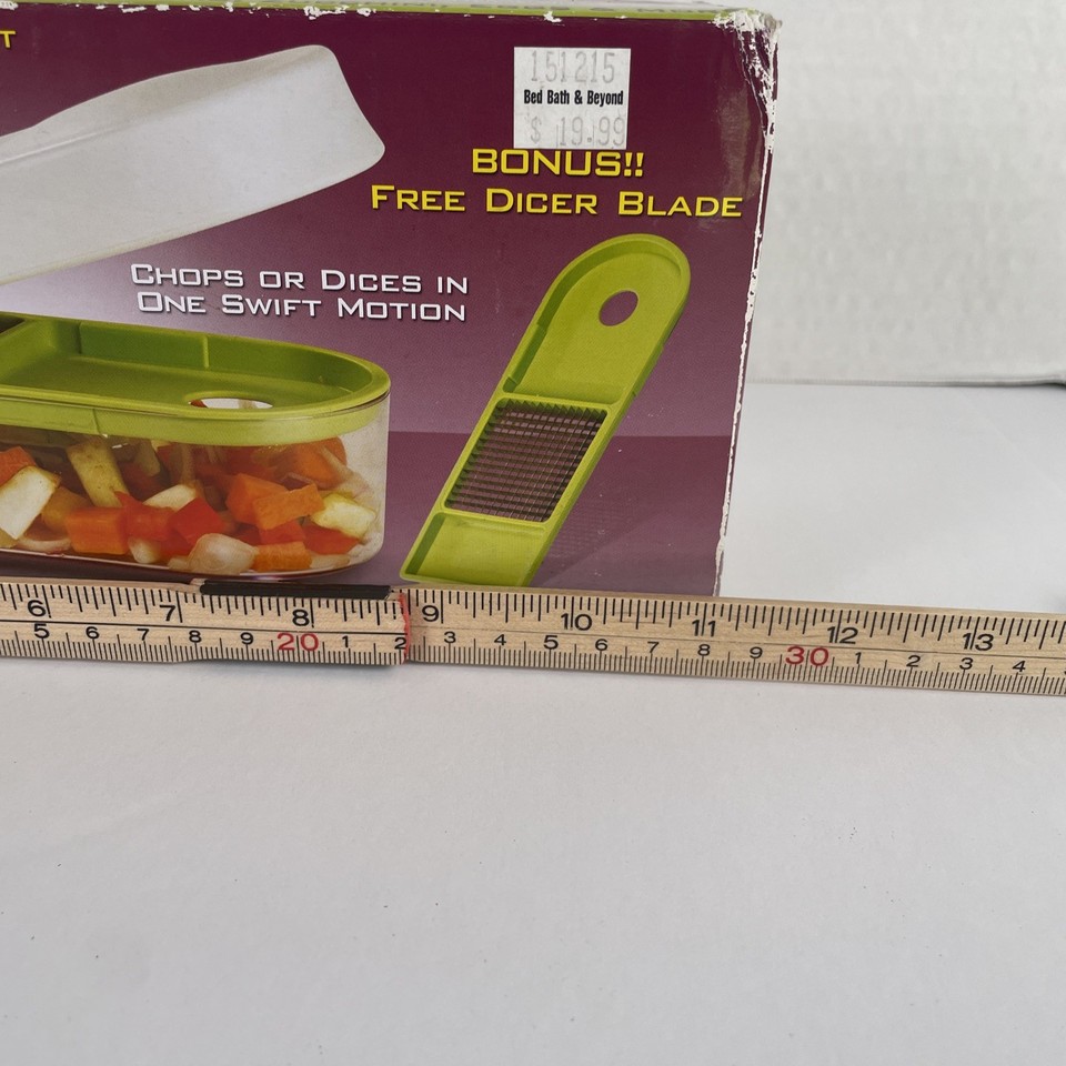 Original Vidalia Chop Wizard As Seen On TV With Bonus Dicer Blade in ...