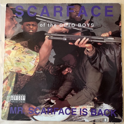 SCARFACE THE GETO BOYS - MR. SCARFACE IS BACK VINYL LP 1991 | eBay