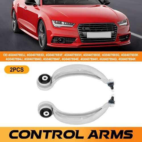2x For Audi A6 C7 A7 4GA 2010-2018 Front Lower Rearward Control Arms ...