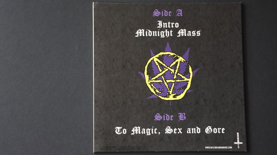 Acid Witch – To Magic, Sex And Gore 7" EP VINYL DEATH METAL 2010 YELLOW ...