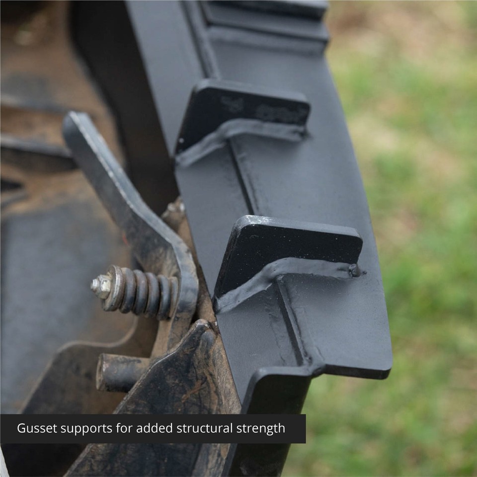 Titan 5 FT Tree Boom Attachment, Rated 3,500 LB, Skid Steer Quick Tach ...