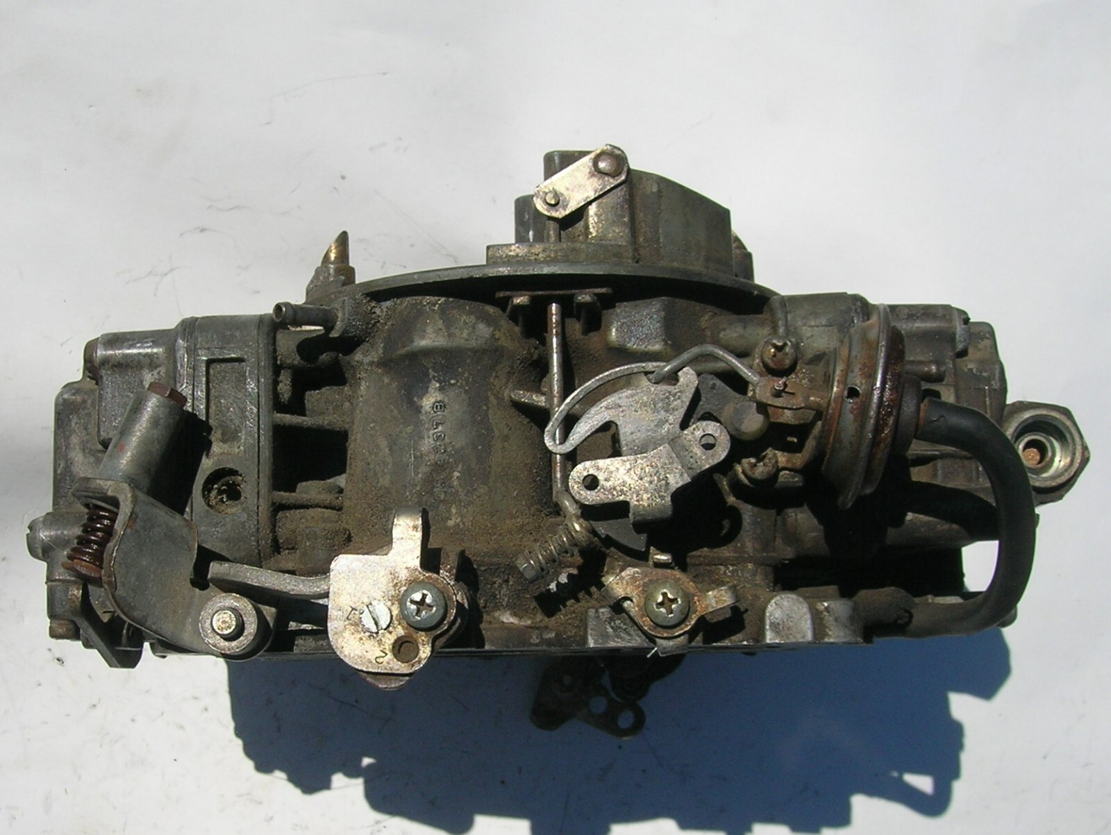 Holley LIST 6210 4 Barrel 650 CFM Double Pumper Spread Bore Carburetor ...