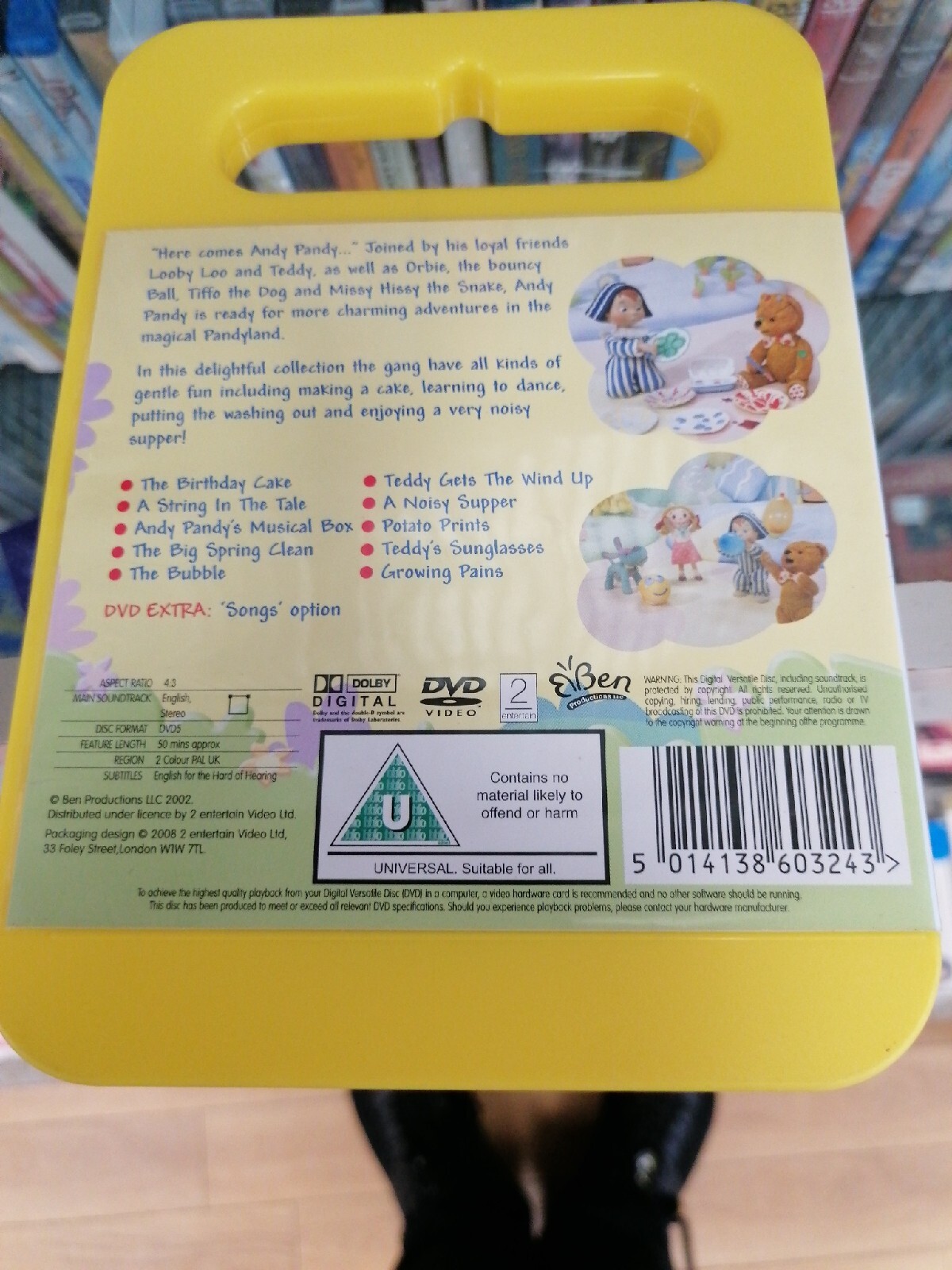 Carry Me: Andy Pandy - The Birthday Cake DVD (2008) R2 UK FREEPOST ...