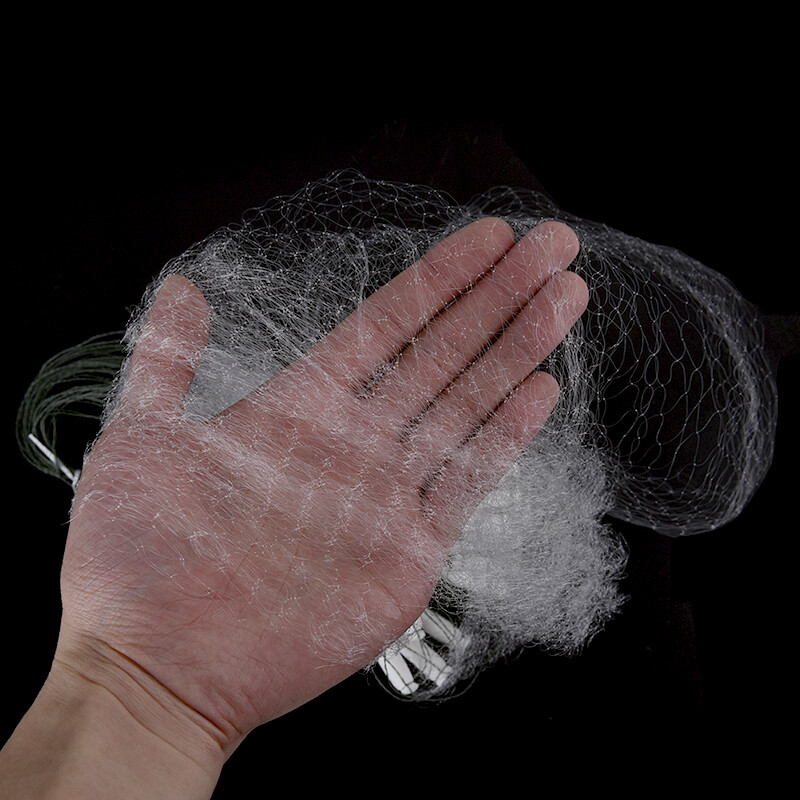 Fishing Net Single Mesh Nylon Durable Accessories Float Trap ...