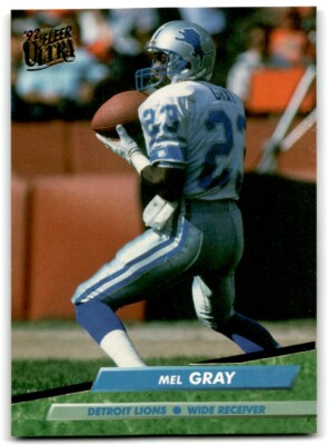 1992 Ultra Mel Gray Detroit Lions #116 | eBay