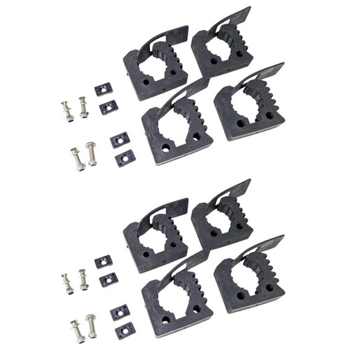 QuickFist GENUINE Rubber Clamps - 25-57mm Diameter – 4 Pairs - Shovel ...