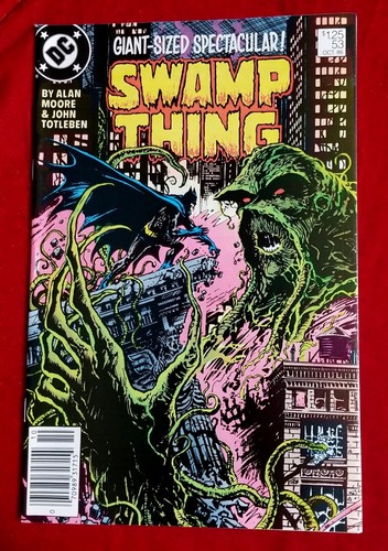 1986 DC SWAMP THING 53 Newsstand NM BATMAN App Comic 80s Key Alan Moore ...