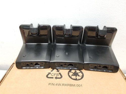 3 Plantronics C053 DECT 6.0 Wireless Headset Charging Cradle W/AC ...