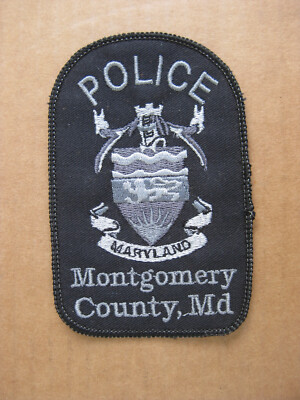 Original MOVIE PROP Version MONTGOMERY COUNTY MARYLAND POLICE PATCH ...