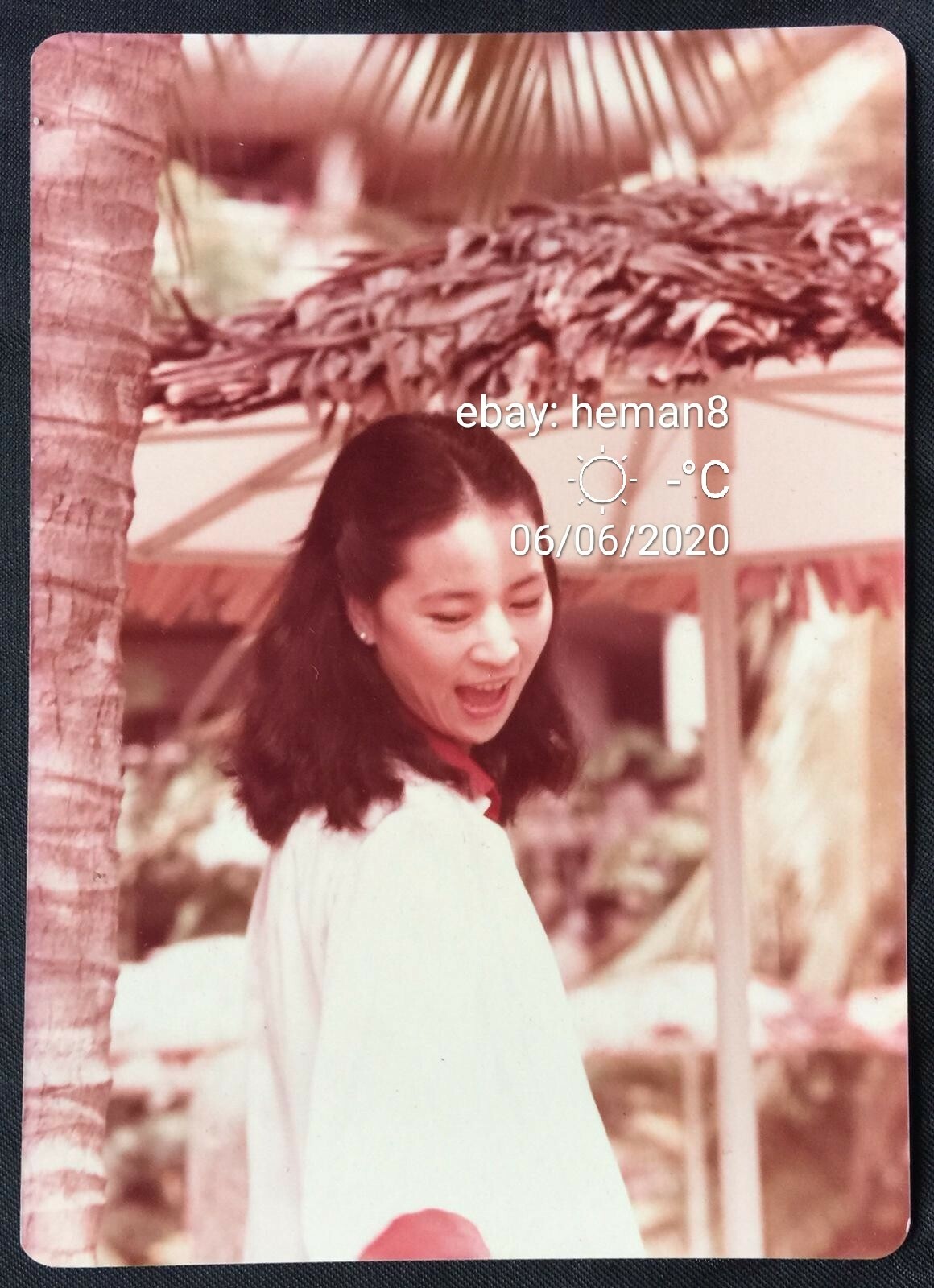 1970's 林鳳嬌 明星照片 Taiwan Chinese actress Joan Lin Feng Chiao color photo ...