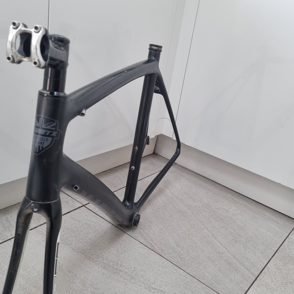 PLANET X RT-58 FRAMESET CARBON FRAME FORKS ROAD BIKE 55CM BIKE CYCLING ...