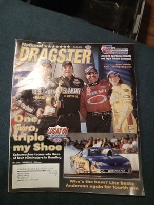 National Dragster Weekly October 22, 2004 Magazine | eBay