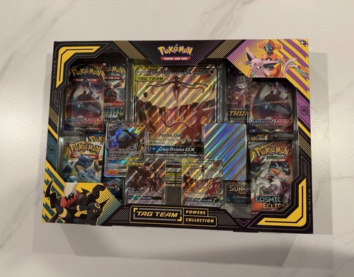 Espeon & Deoxys Tag Team Power Collection - ERROR BOX | eBay
