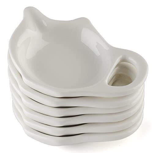 Ceramic Tea Bag Saucer Teapot Shape Teabag Coaster Tea Bag Storage Rack ...