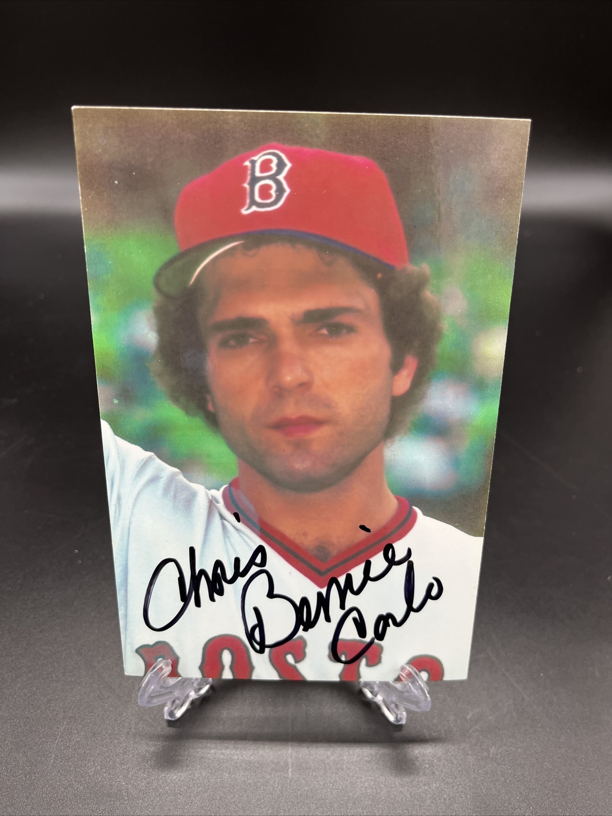 Bernie Carbo Signed Auto Autograph 4x6 Photo Boston Red Sox ...