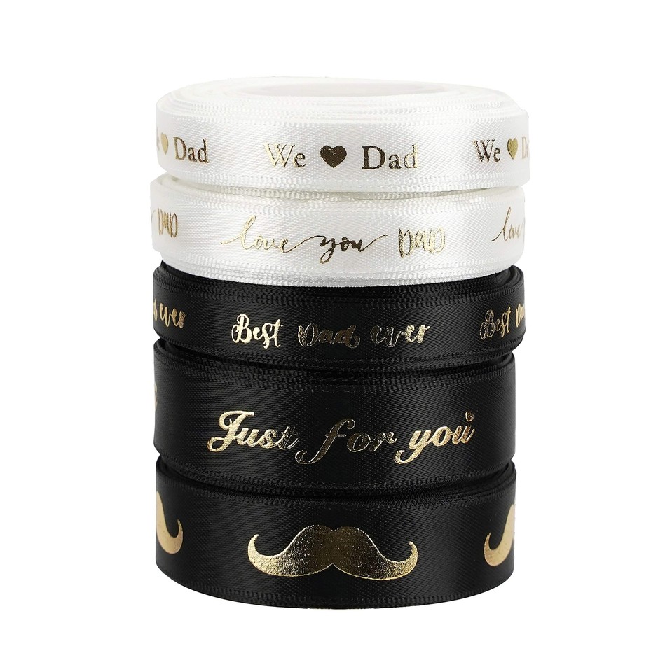 MEEDEE Happy Father's Day Ribbon Fathers Day Decorations Gift Box ...