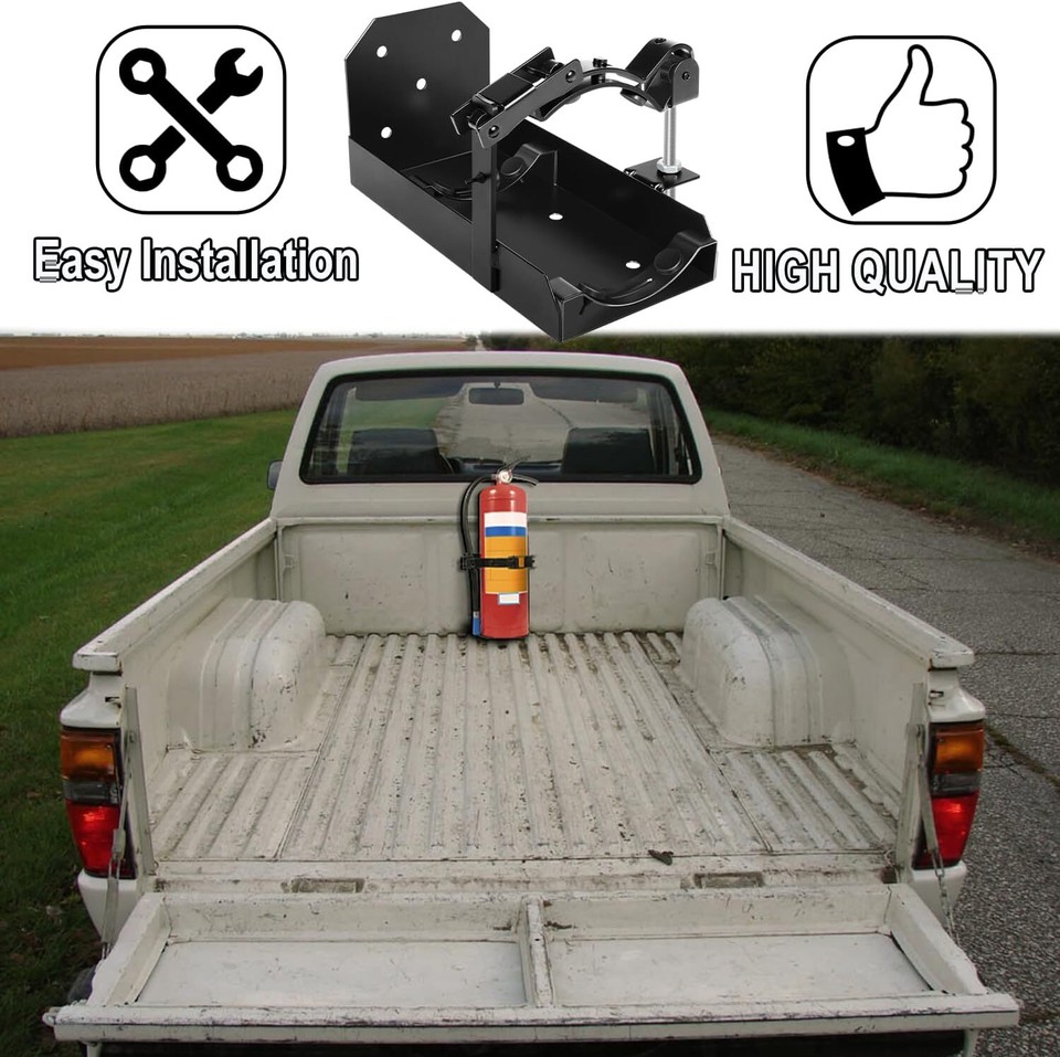 Heavy Duty Fire Extinguisher Vehicle Bracket Mount 809 for 10lb Dry ...