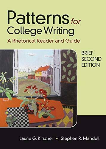 Patterns for College Writing, Brief Edition - Paperback - GOOD ...