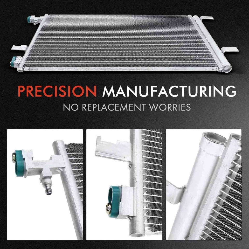 AC Condenser & Dual Cooling Fan Assembly Kit for Chevrolet Impala ...