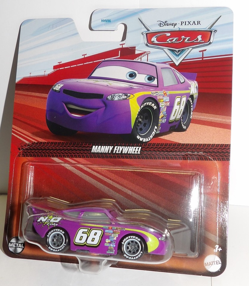 Disney Pixar Cars Metal Series MANNY FLYWHEEL #68 N2O Cola 2021 NEW | eBay