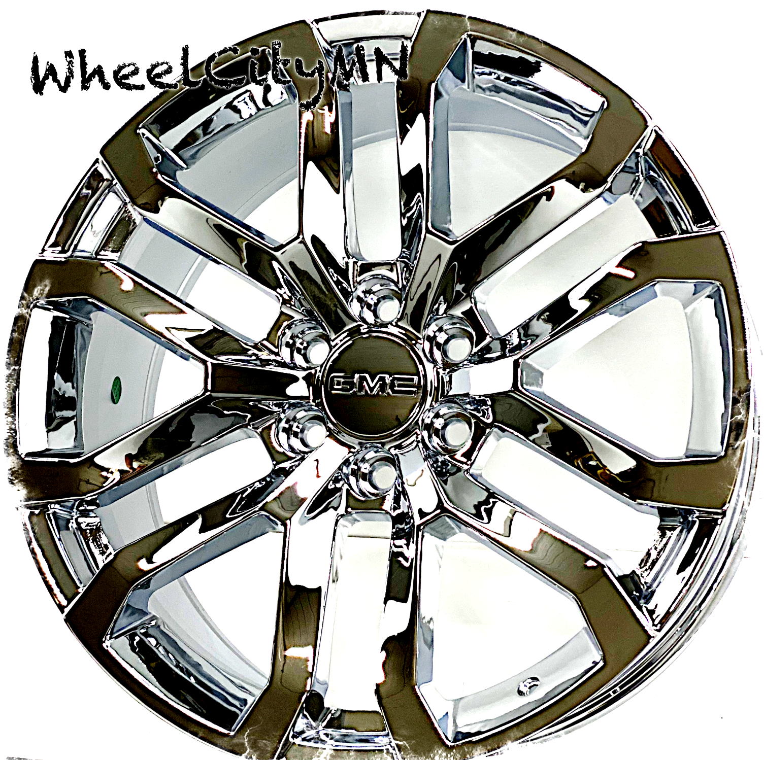22" Chrome OE 5924 Replica Wheels fits 2026 GMC Canyon Denali Sierra ...