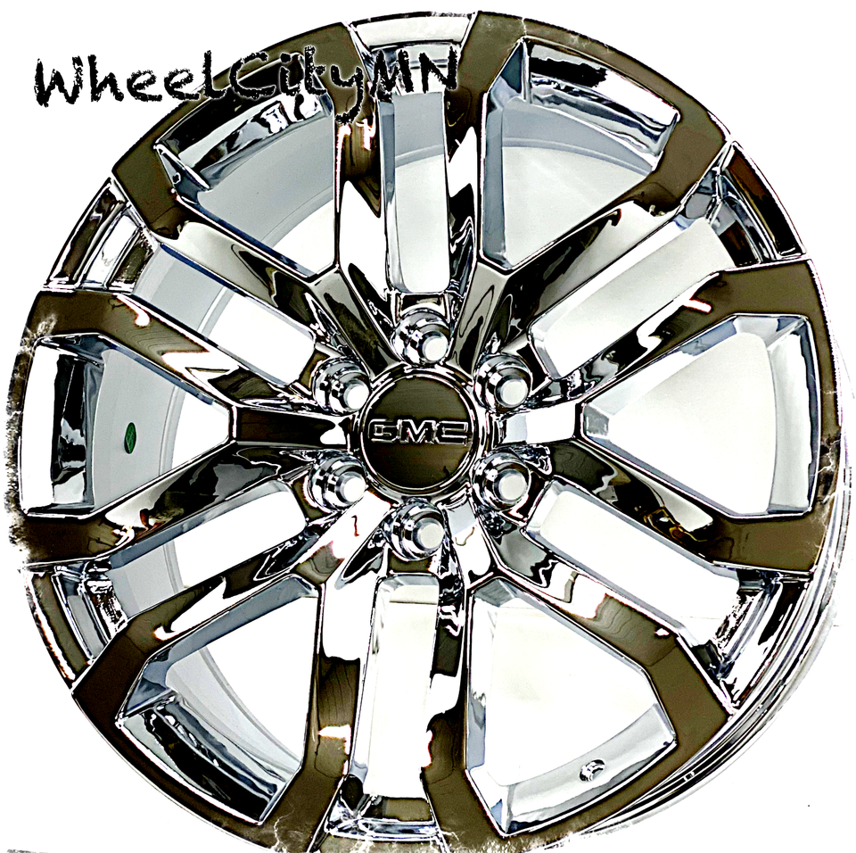 22" Chrome OE 5924 Replica Wheels fits 2023 GMC Canyon Denali Sierra ...