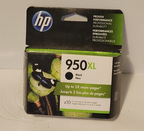 HP 950 XL Black Ink Cartridge New Genuine Exp Jan 2021 Free Shipping | eBay
