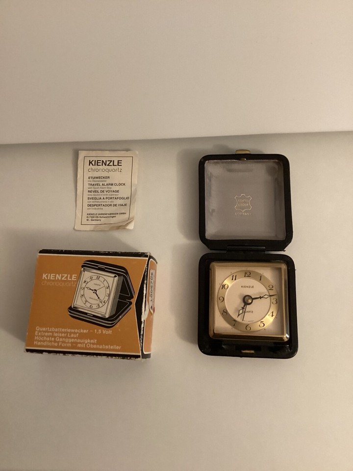 Kienzle Chronoquartz, Quartzbatteriewecker,extrem leiser Lauf,Originalverpackung | eBay.de