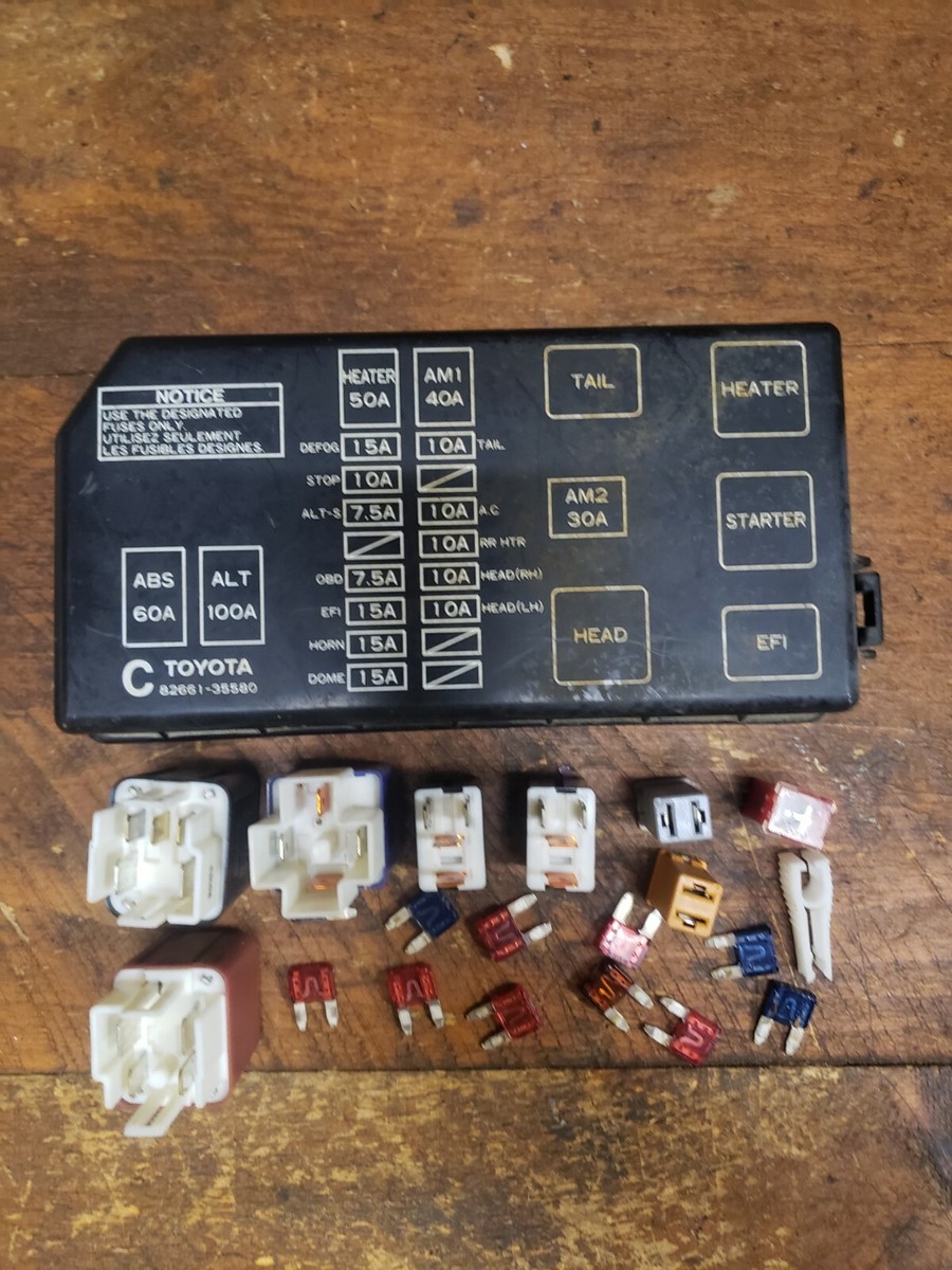 1997 Toyota 4runner Fuse Diagram