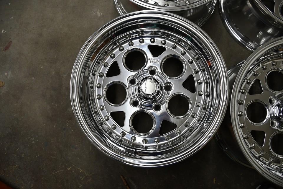Set 4 15x8 Centerline Rev 2.0 Polished Wheels 5x4.5 Rims | eBay