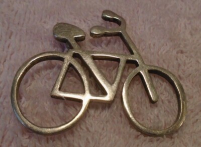 Sterling Silver .925 Handmade Bicycle Pin Made in Mexico 11.9g | eBay