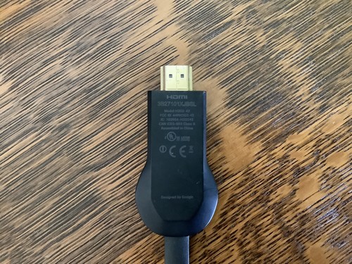 Google Chrome Cast TV Stick H2G2-42 HDMI Wi-Fi Wireless Media Dongle ...