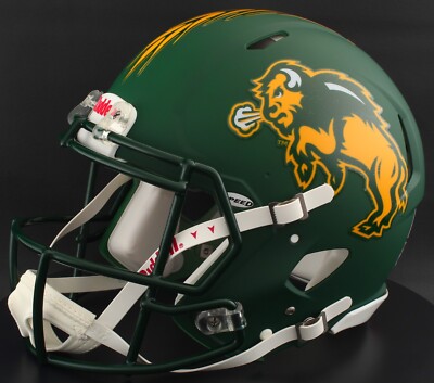 NORTH DAKOTA STATE BISON NCAA Riddell Speed Full Size AUTHENTIC ...