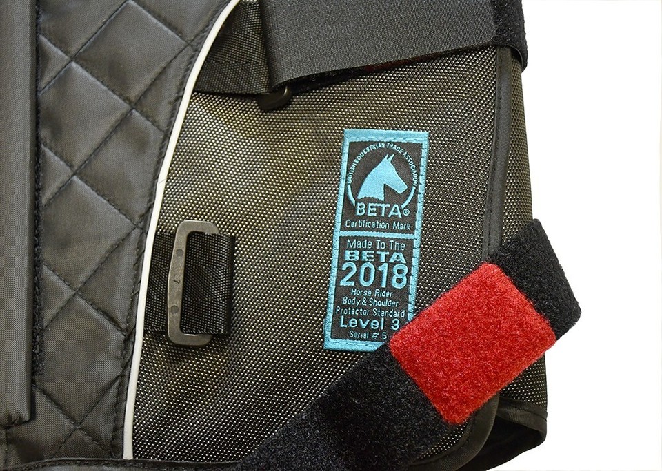 Rhinegold Pro-Tec Zip Front Body Protector, Beta Level 3, Horse Riding ...