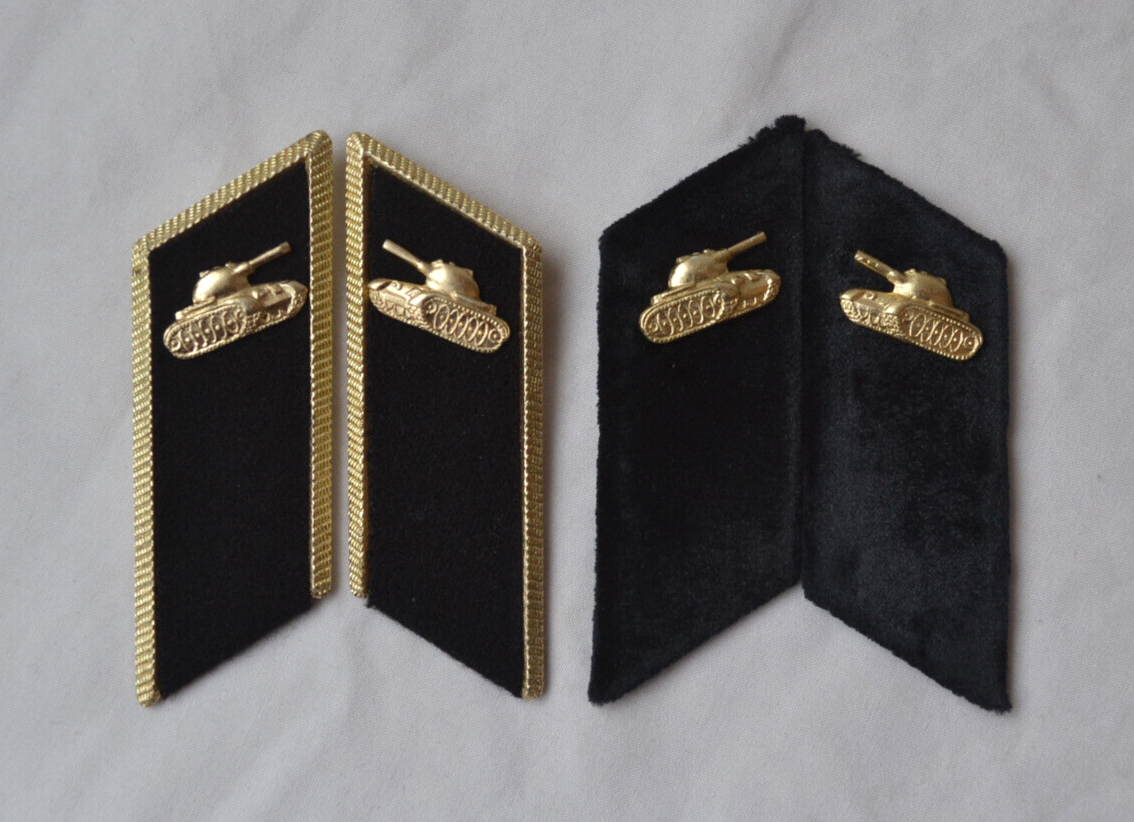 Soviet Tank troops Shoulder Boards Collar Tabs lot USSR Officer ...