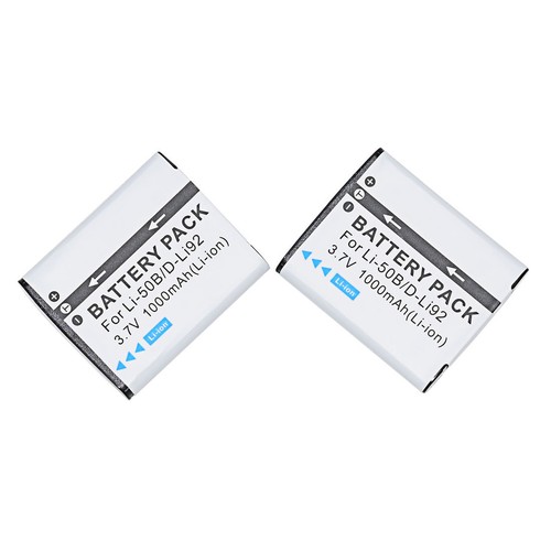2x Battery Pack for PENTAX D Li92 X70 Megazoom D L192 | eBay