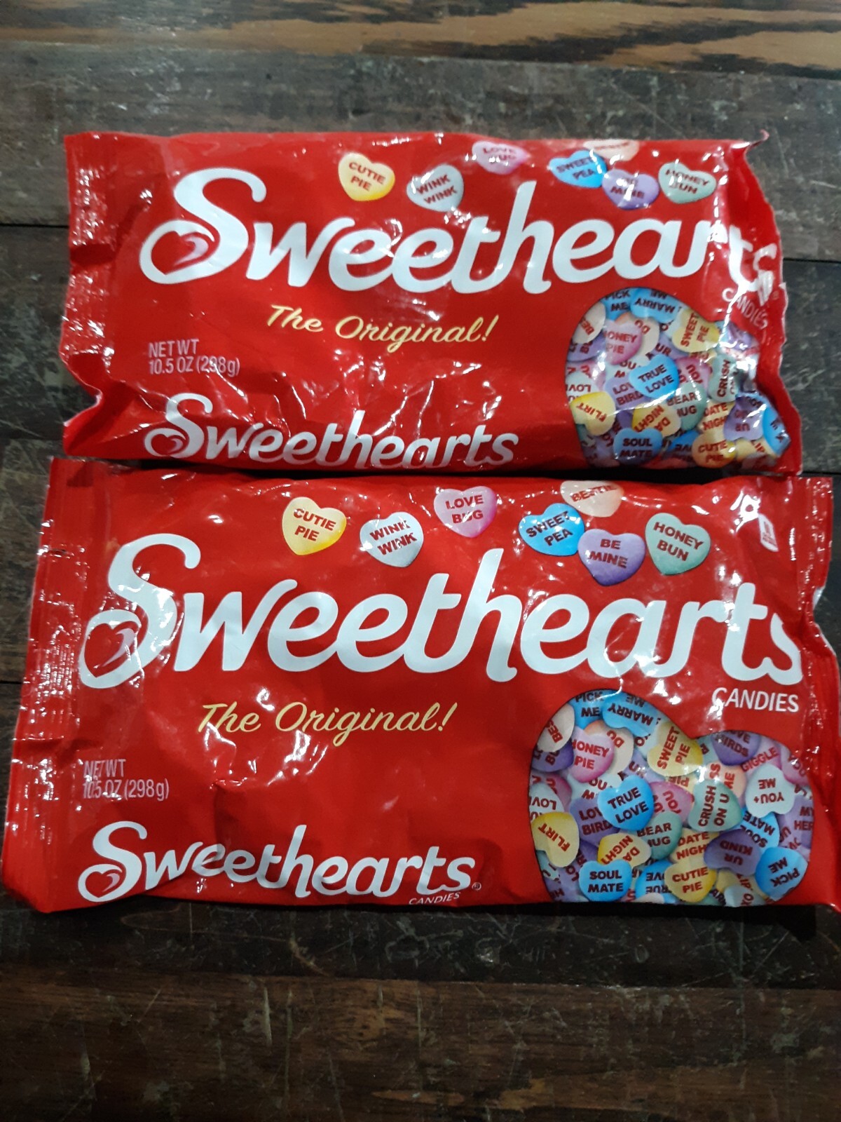 2 Bags Sweethearts Candies The Original Valentines Seasonal 10.5oz NEW ...
